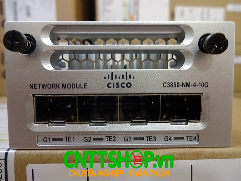 C3850-NM-4-10G 4 x Gigabit / 4 x 10 Gigabit Ethernet Network Module
